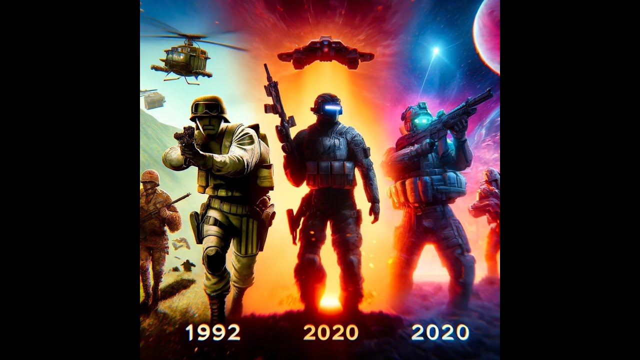 Von Pixeln zu Perfektion: Die Evolution der FPS-Spiele 1992-2020 - YouTube