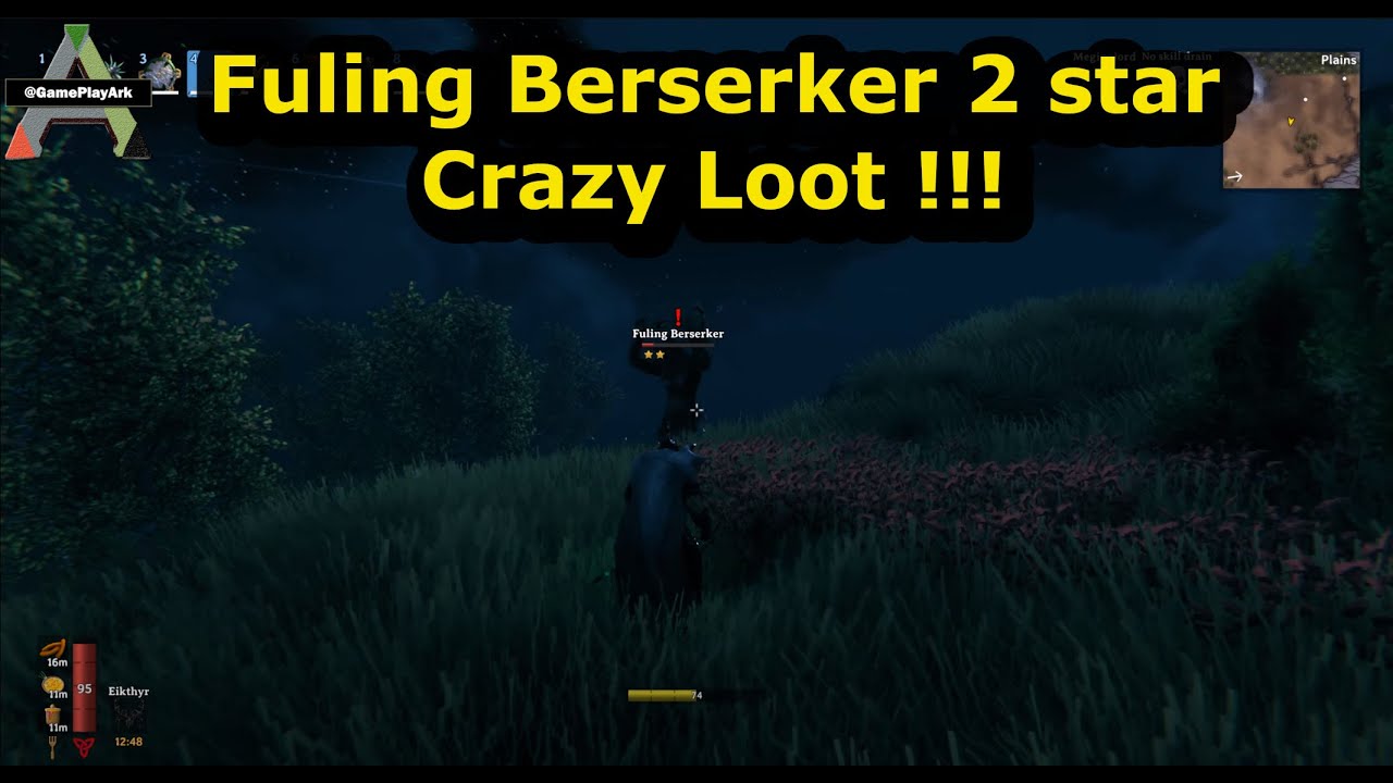 Valheim 2 star Fuling Beserker ( Crazy black metal loot !!! ) - YouTube