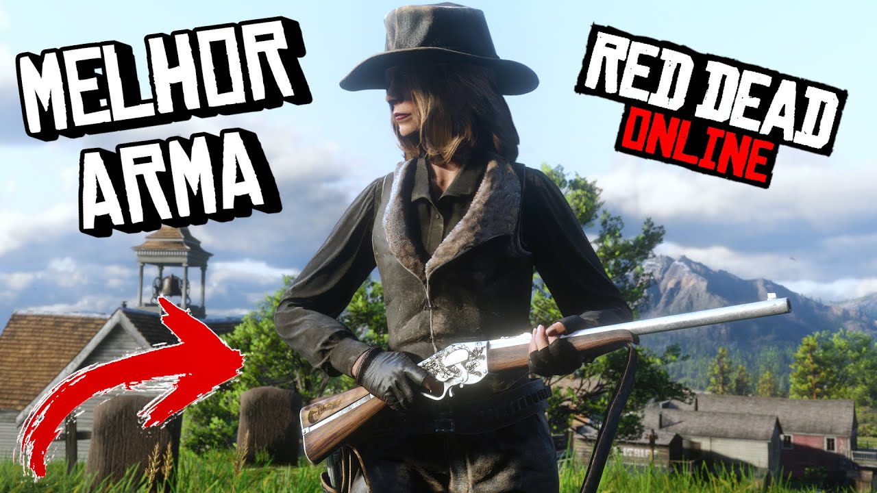 A MELHOR ARMA QUE VOCÊ PODE COMPRAR EM RED DEAD ONLINE (iniciantes ...