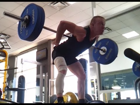 415lb Behind Back Deadlift - YouTube