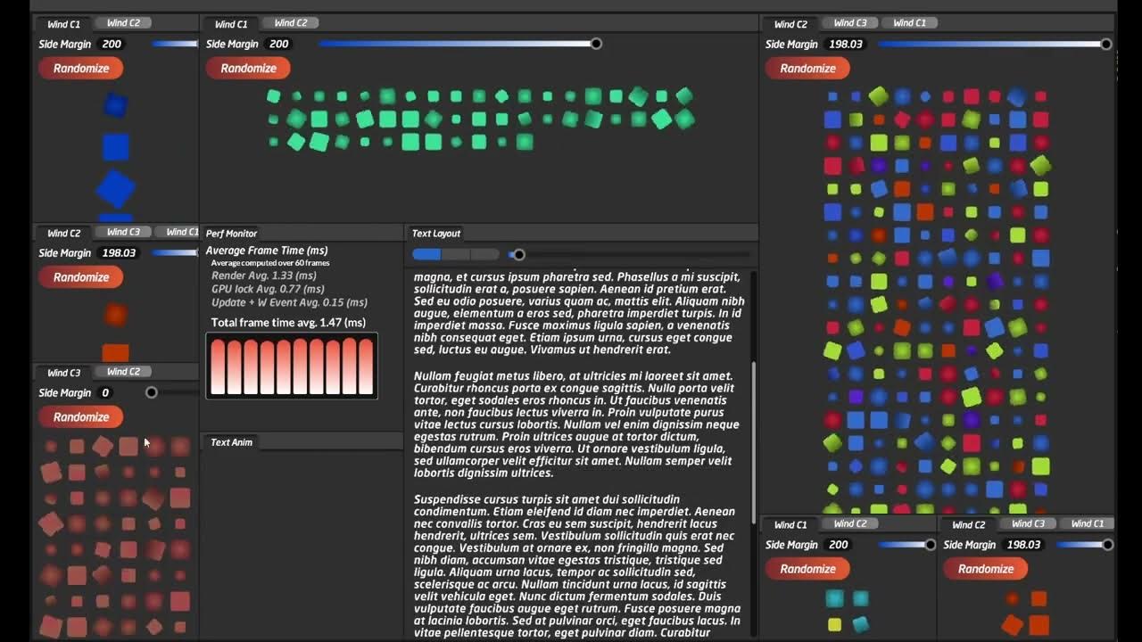 Rust + WGPU - Simple -Single draw call- GUI showcase - YouTube