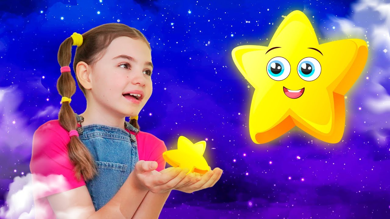 Twinkle, Twinkle, Little Star ⭐ Wheels on the Bus 🚌 Kids Songs ...
