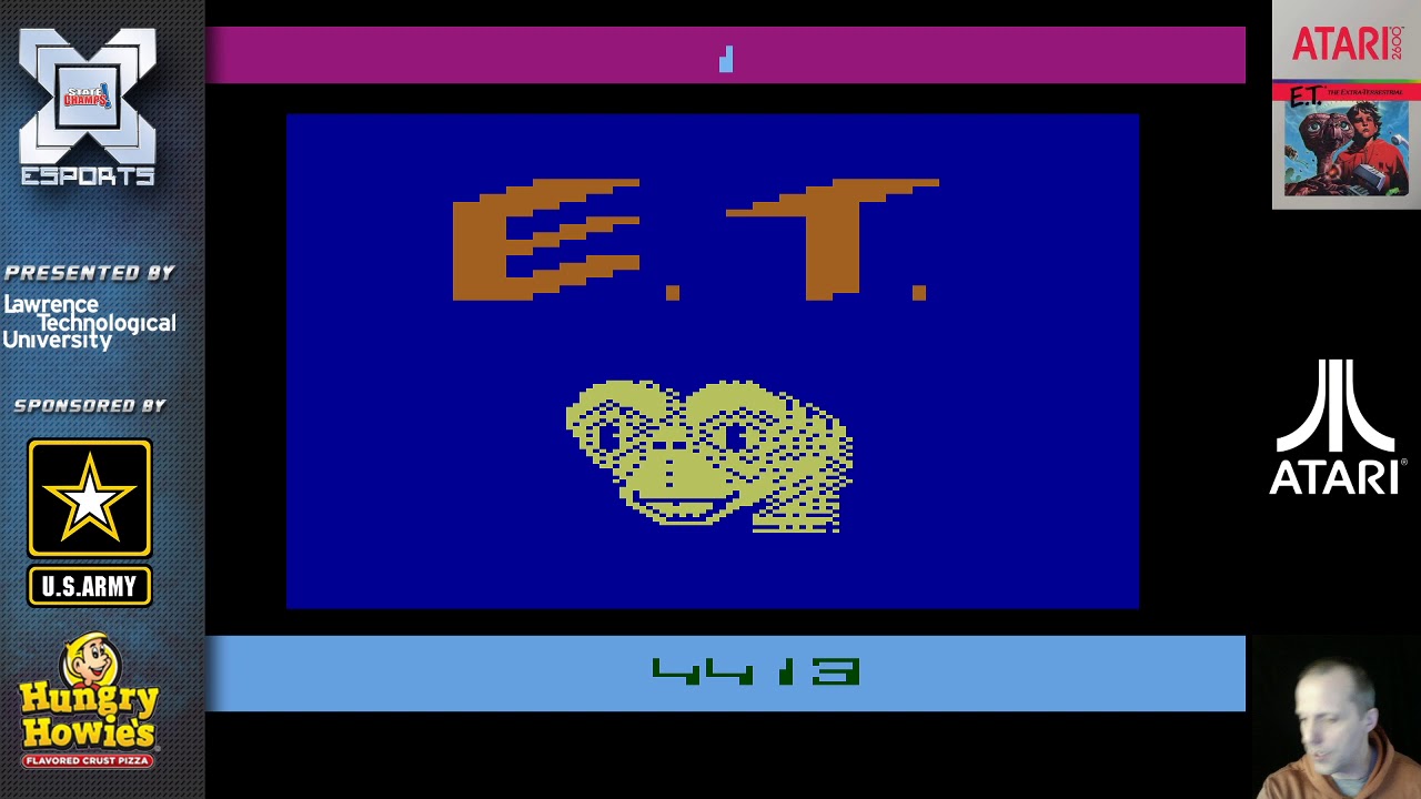 Atari 2600 E.T. the Extra-Terrestrial | 4/22/20 | STATE CHAMPS! eSports ...