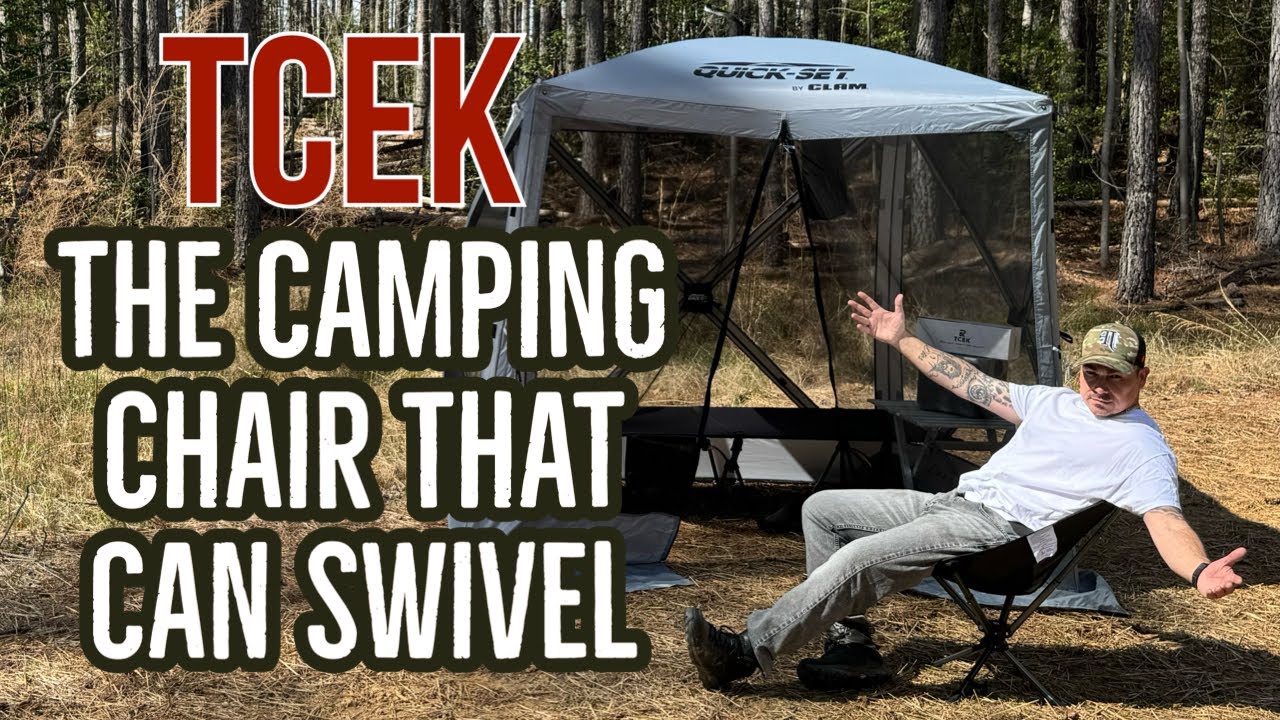 TCEK Camping chair review - YouTube