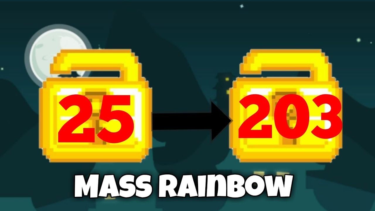 25WL Menjadi 203WL dari ngemass rainbow block- Growtopia Profit 2021 ...