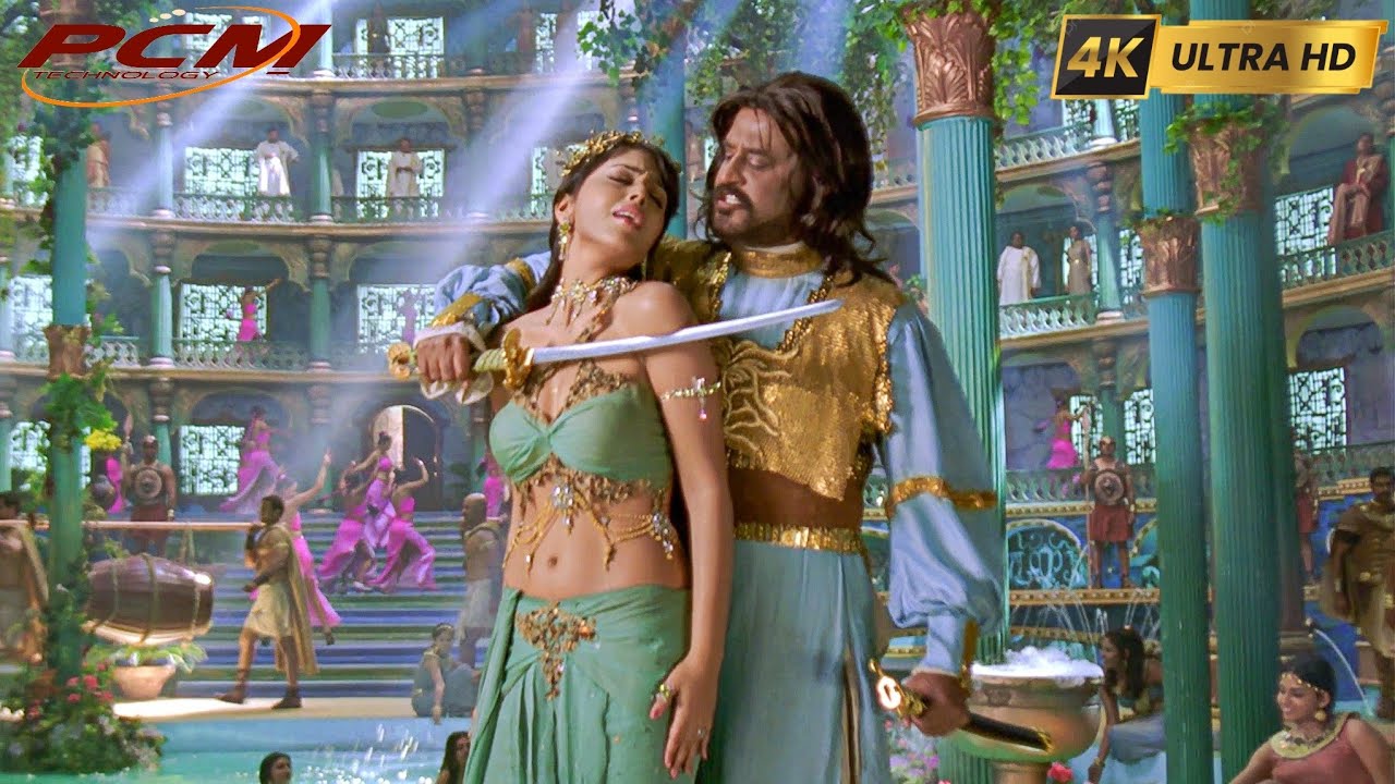 Vaaji Vaaji 4K VIdeo Song | Sivaji The Boss | Rajinikanth, Shriya Saran - YouTube