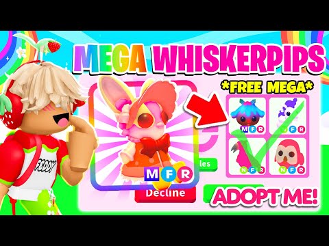 UNEXPECTED TRADES Trading the MEGA MRS WHISKERPIPS | Roblox Adopt Me Christmas 2025 🐰🌈