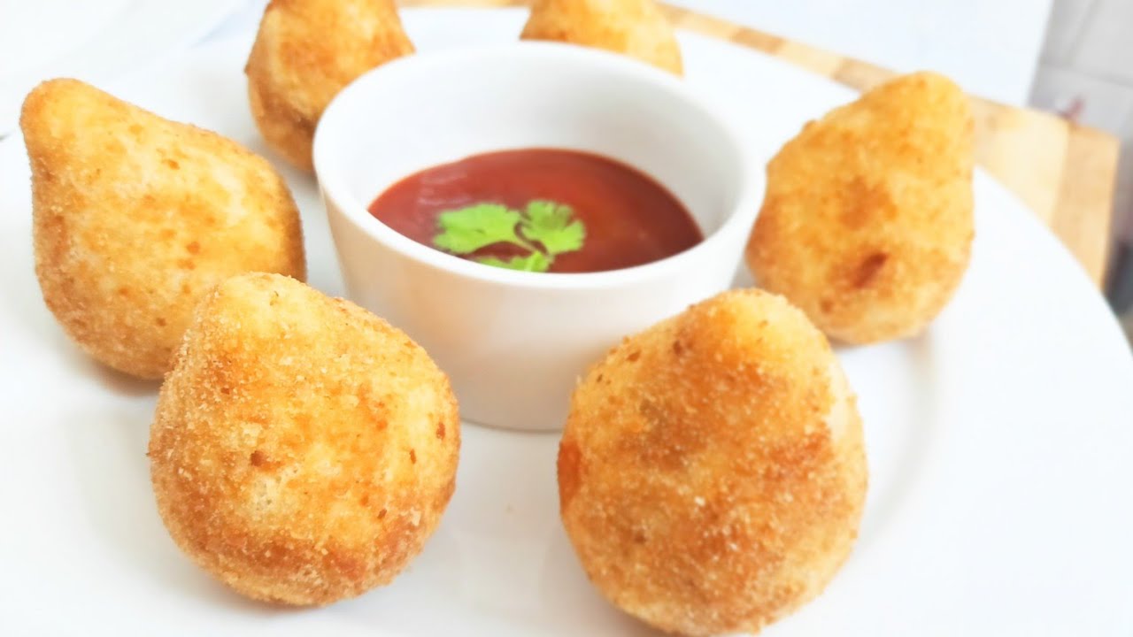Brazilian Coxinhas with Yummmy Chicken Filling and Special Dough 🤩 A ...