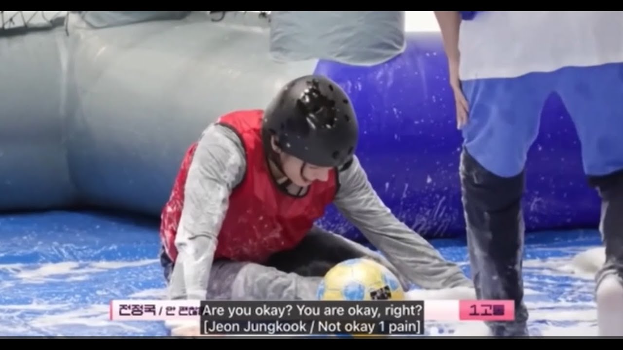Jungkook being accidently HIT/HURT by Bts Members for 2 minutes - YouTube