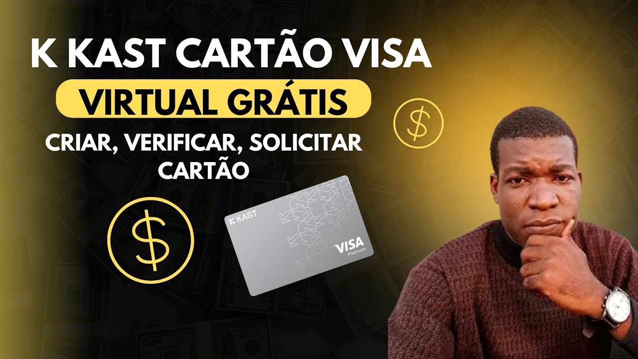 Como Criar Cartão Visa Kast Finance. Cartão Visa Grátis - YouTube