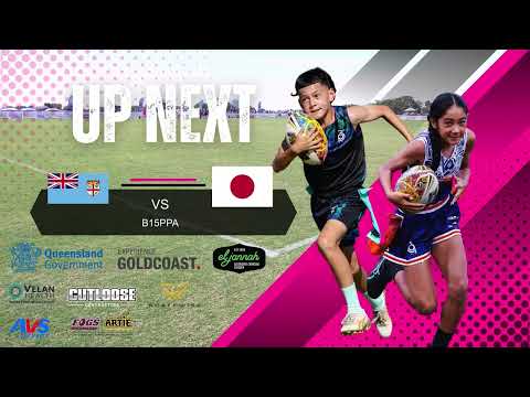 2025 3P Tag QLD Juniors - Boys 15 - Fiji vs Japan - YouTube