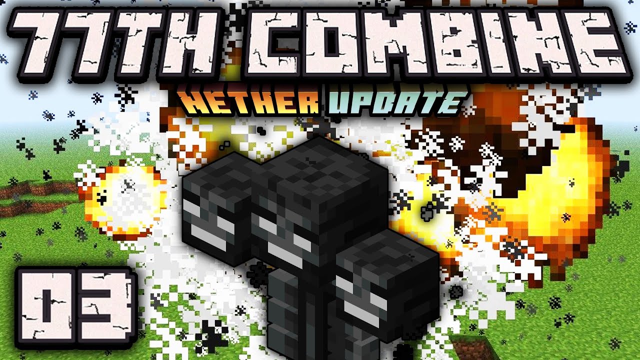 THE FIRST WITHERS! (AND ME DYING) - Hard Mode Bedrock Survival Realm ...