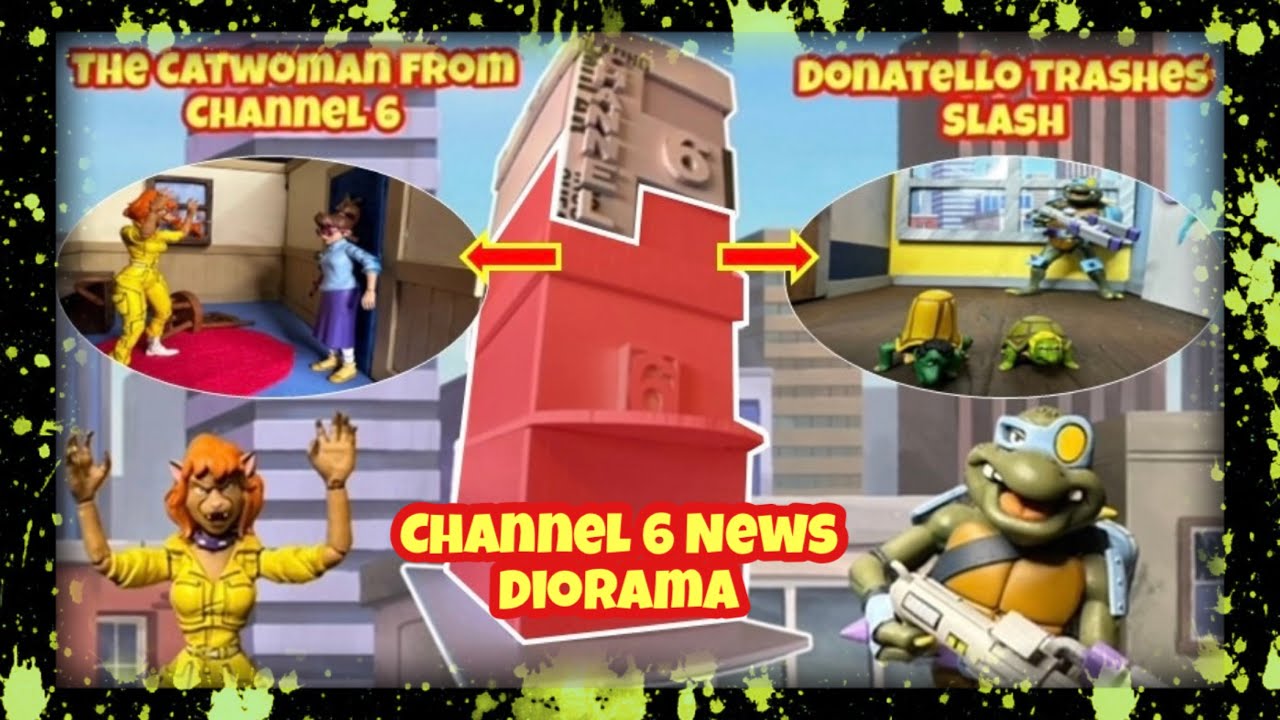 Channel 6 News Building Diorama: Part 4- April’s Dressing Room & Slash ...