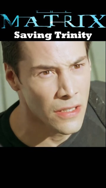 Saving Trinity - The Matrix (1999) #thematrix #trinity #keanureeves ...