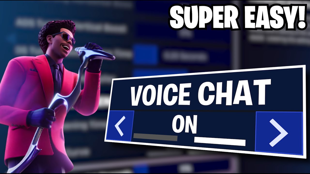 How to Fix and Enable Voice Chat on Fortnite (PS5/XBOX/PC) - YouTube