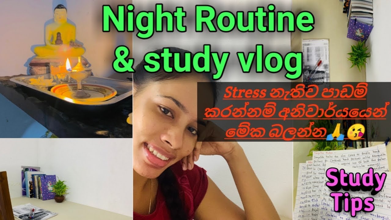 My night routine &study Tips |study Tips |Beauty|productivity Evening ...