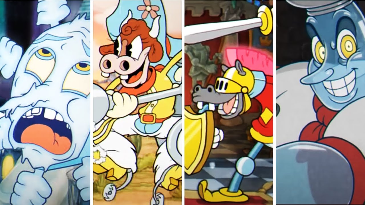 Cuphead DLC All Bosses Expert Mode (the Delicious Last Course} - YouTube