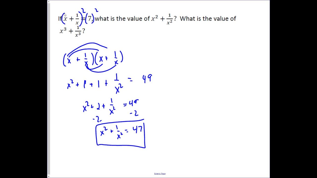 Equation Manipulation Example #3 - YouTube