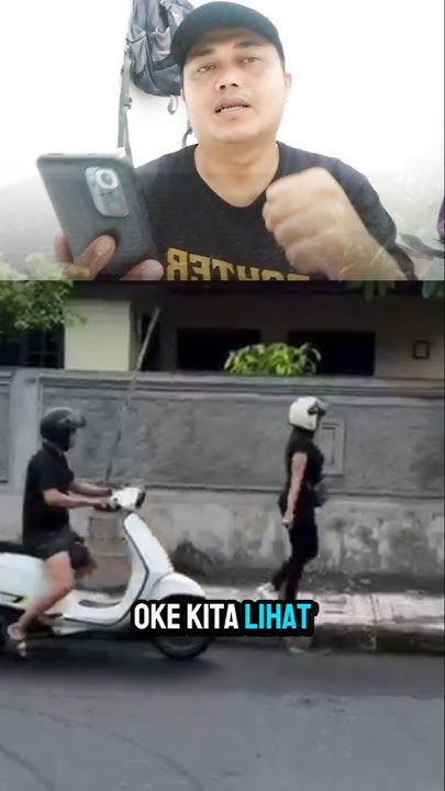 Akibat main mata di jalan #shortsvideo #lucu #ngakakocak #funny - YouTube