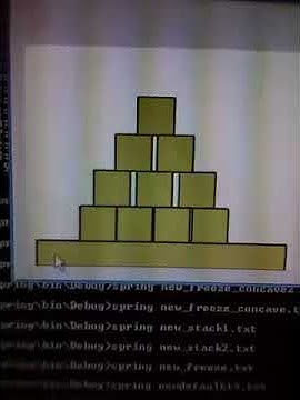 2D game physics, stack. - YouTube
