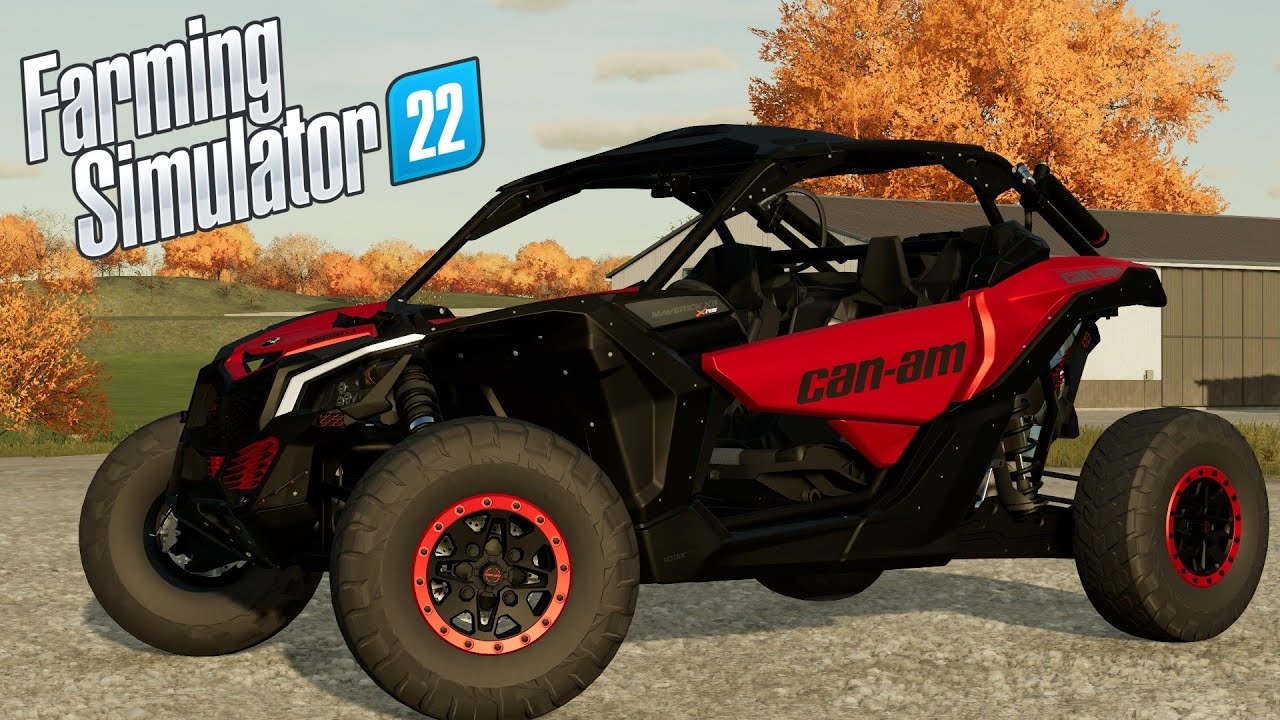FS22 | Can Am Maverick X RS Turbo R 2018 - YouTube