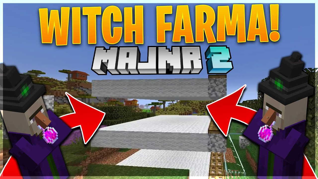 STAVÍM WITCH FARMU! | MAJNR 2 [MarweX] - YouTube