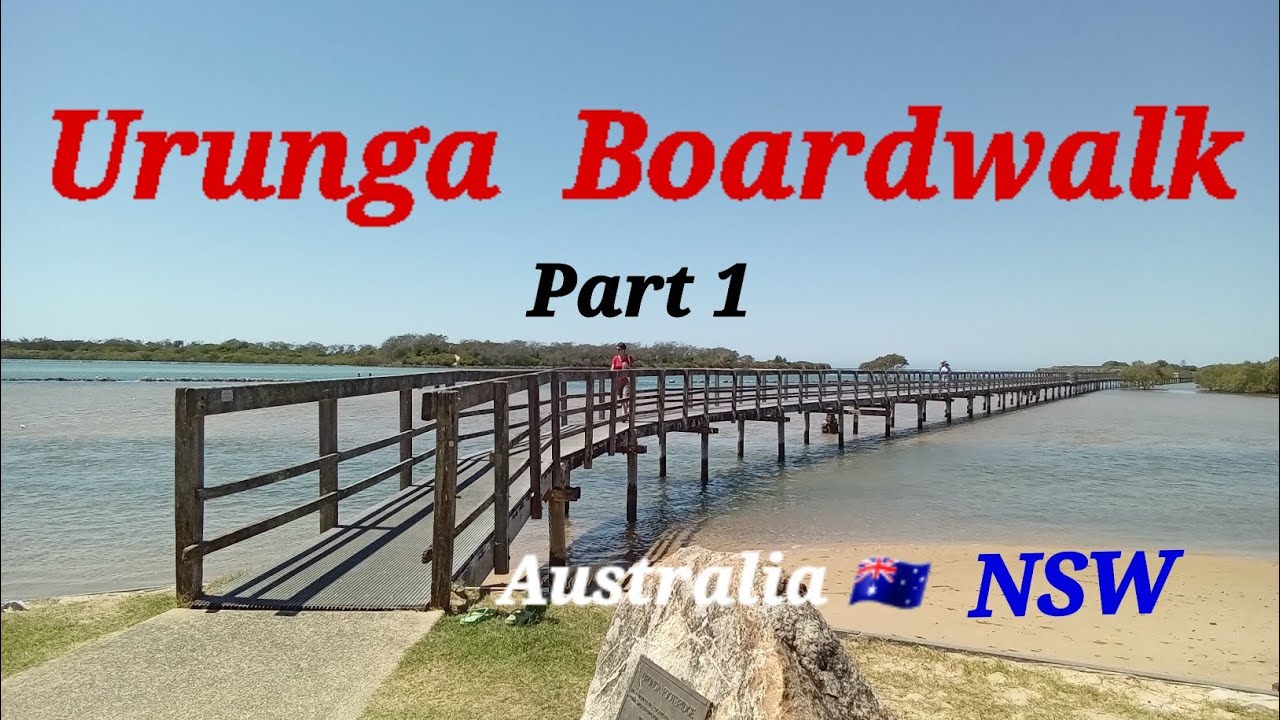 Australia's longest Boardwalk Urunga NSW 🇦🇺 Part 1 호주 여행 - YouTube