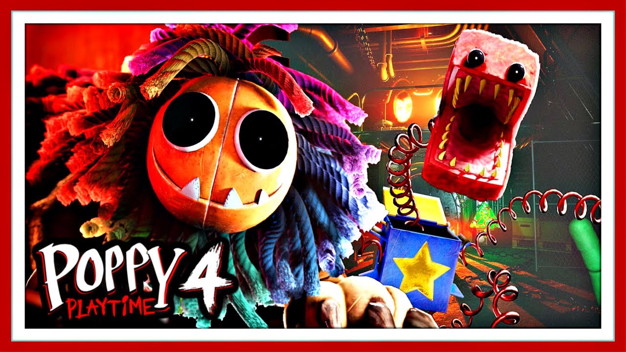 🟢 Poppy Playtime: Chapter 4 - Full Walkthrough Gameplay! (Wearing Huggy ...