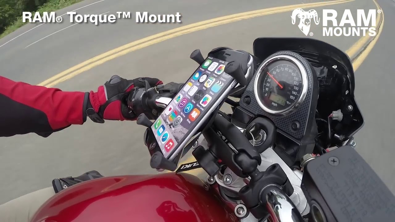 RAM Mounts Motorcycle ΒΑΣΗ ΣΤΗΡΙΞΗΣ - YouTube