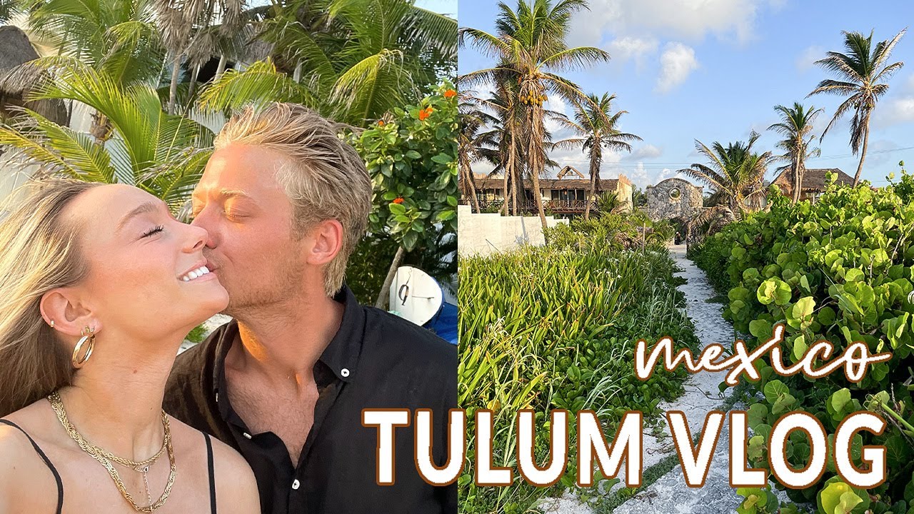 TULUM VLOG | House Tour, Where To Eat, Sea Turtle Beach! - YouTube