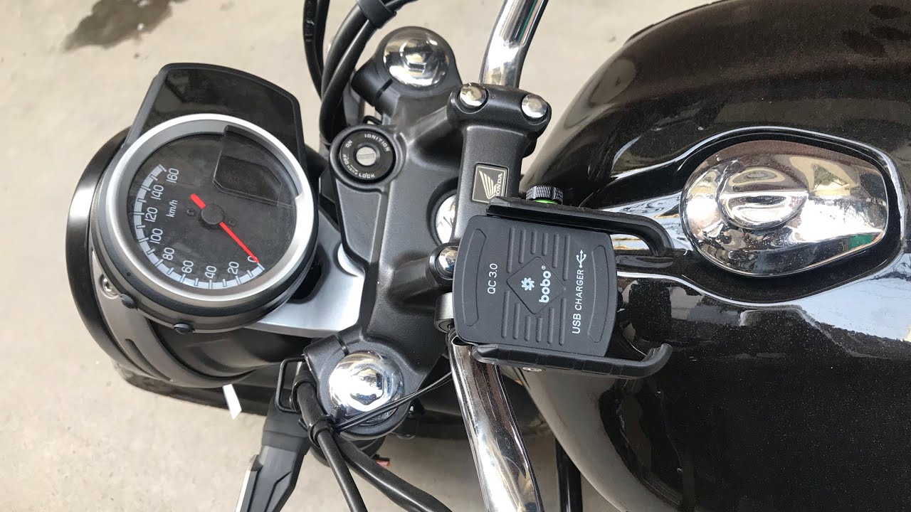 Honda CB350RS duel tone modification/USB port issu solv/ waterproofing ...