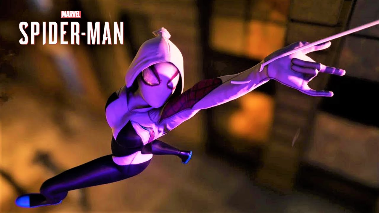 NEWEST!!! Ghost Spider Suit Swinging | Marvel's Spider Man Remastered ...