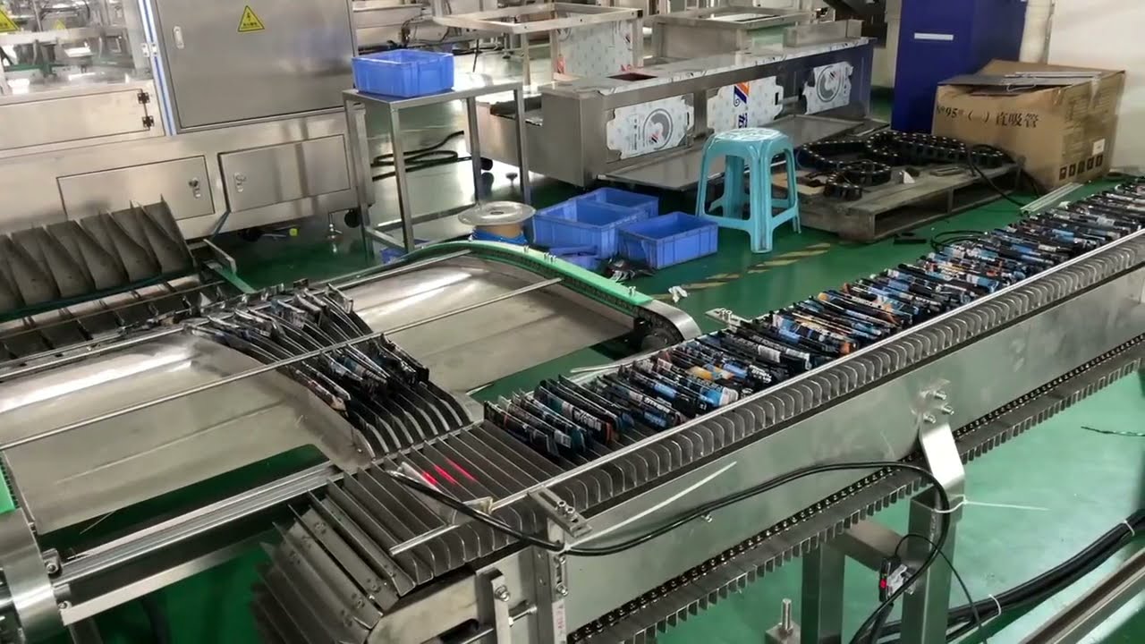 Coffee Stick is Repackaged Into The Box, Coffee Stick Cartoning Machine ...