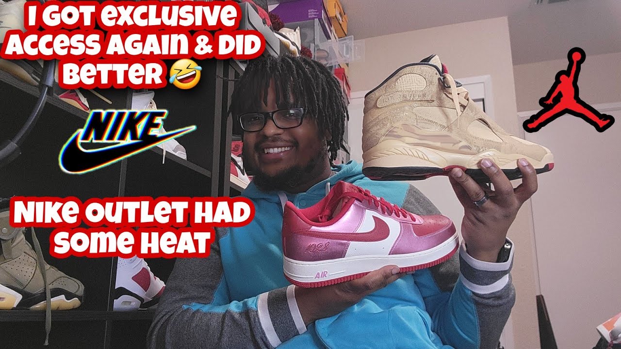 Got exclusive access again and made a banger!!! plus my last nike store ...