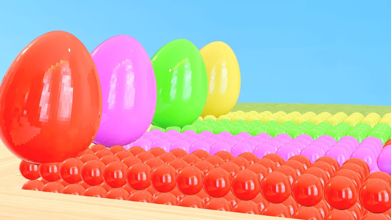 Surprise Eggs Colors And Numbers Learning Kids Rhyme @CoComelon @zorip ...