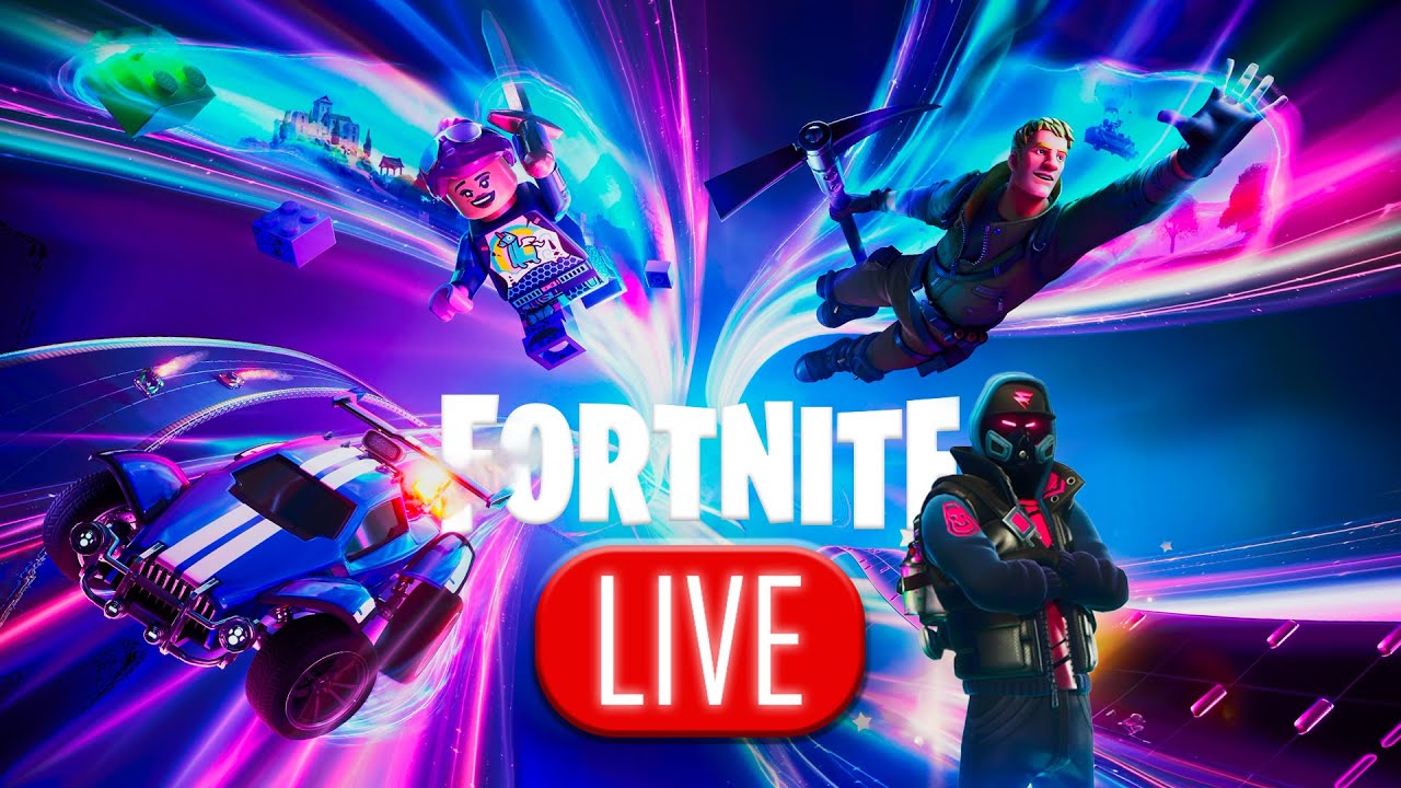 LIVE - FORTNITE with Strawberry Orca & Friends - YouTube