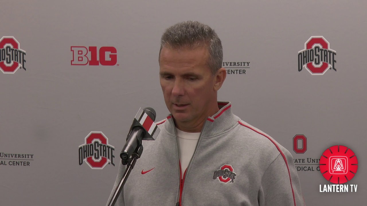 Ohio State HC Urban Meyer press conference - November 1, 2017 - YouTube