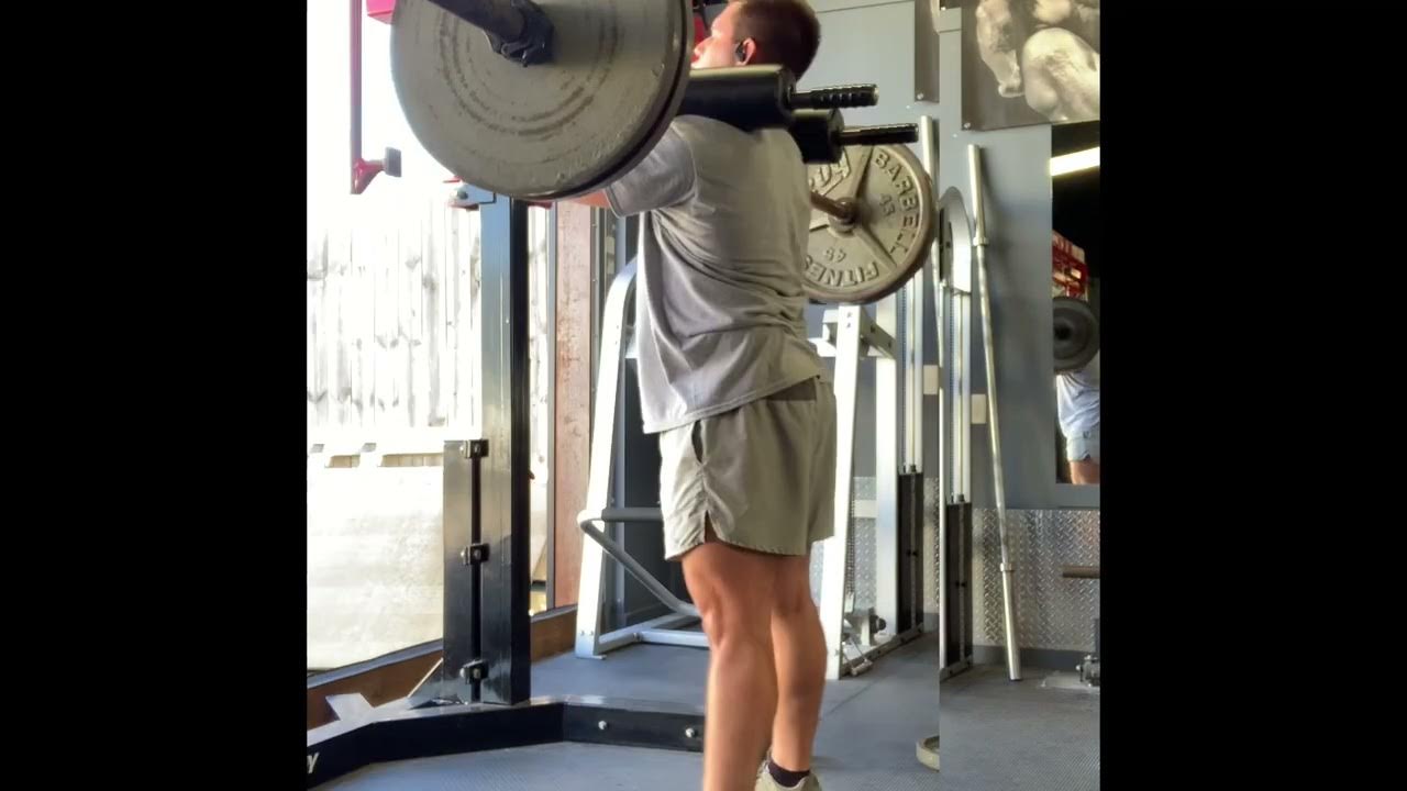 SSB Front Squat PR - YouTube