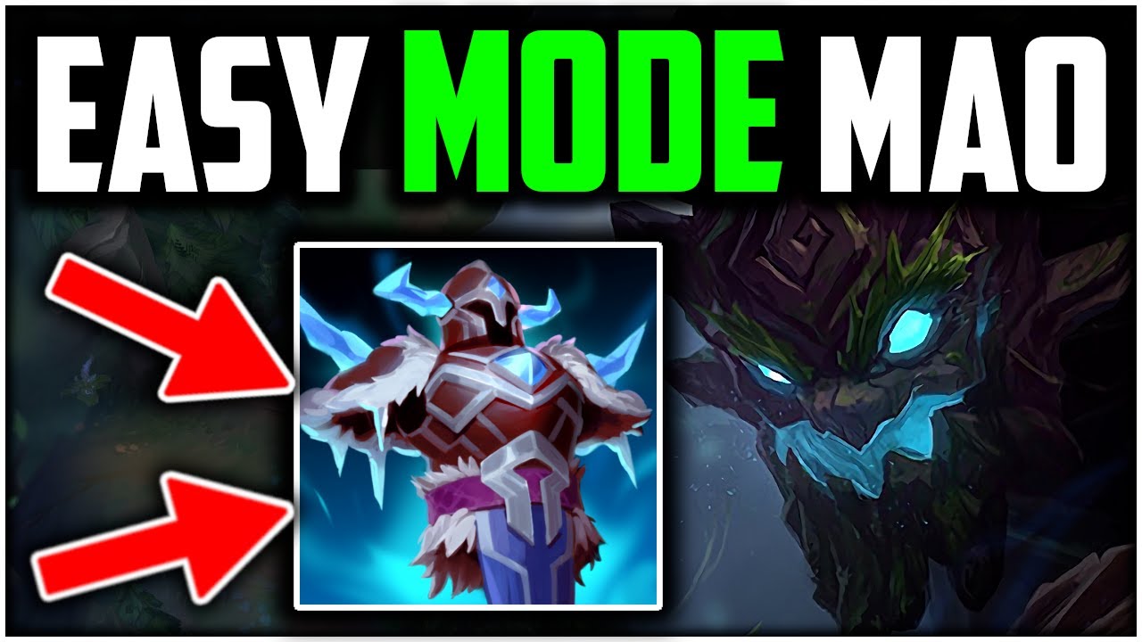 How to Maokai Top The EASY WAY (Best Build/Runes) | Maokai Guide Season ...