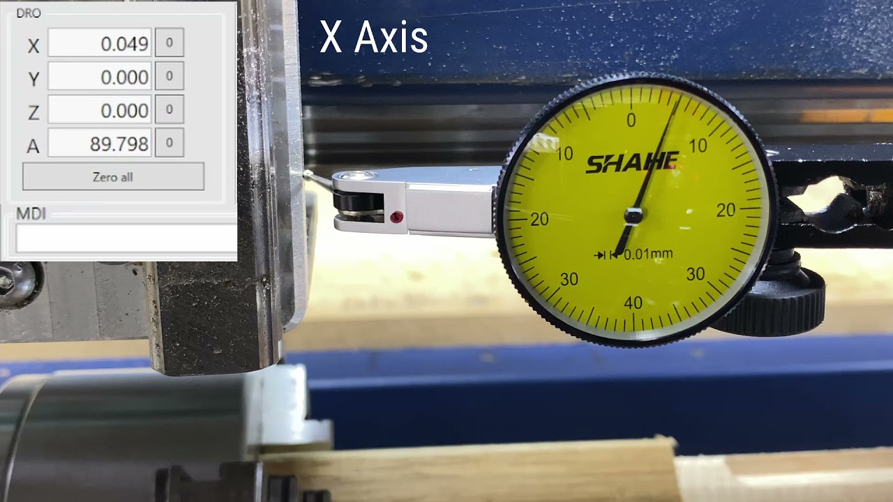 PrintNC Precision Testing - X and Y Axes with Dial Test Indicator - YouTube