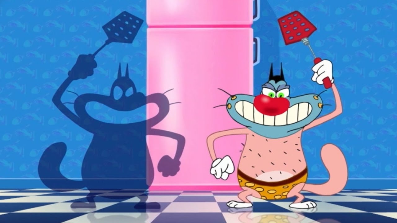 Oggy and the Cockroaches - Oggy's Shadow (S04E12) BEST CARTOON ...