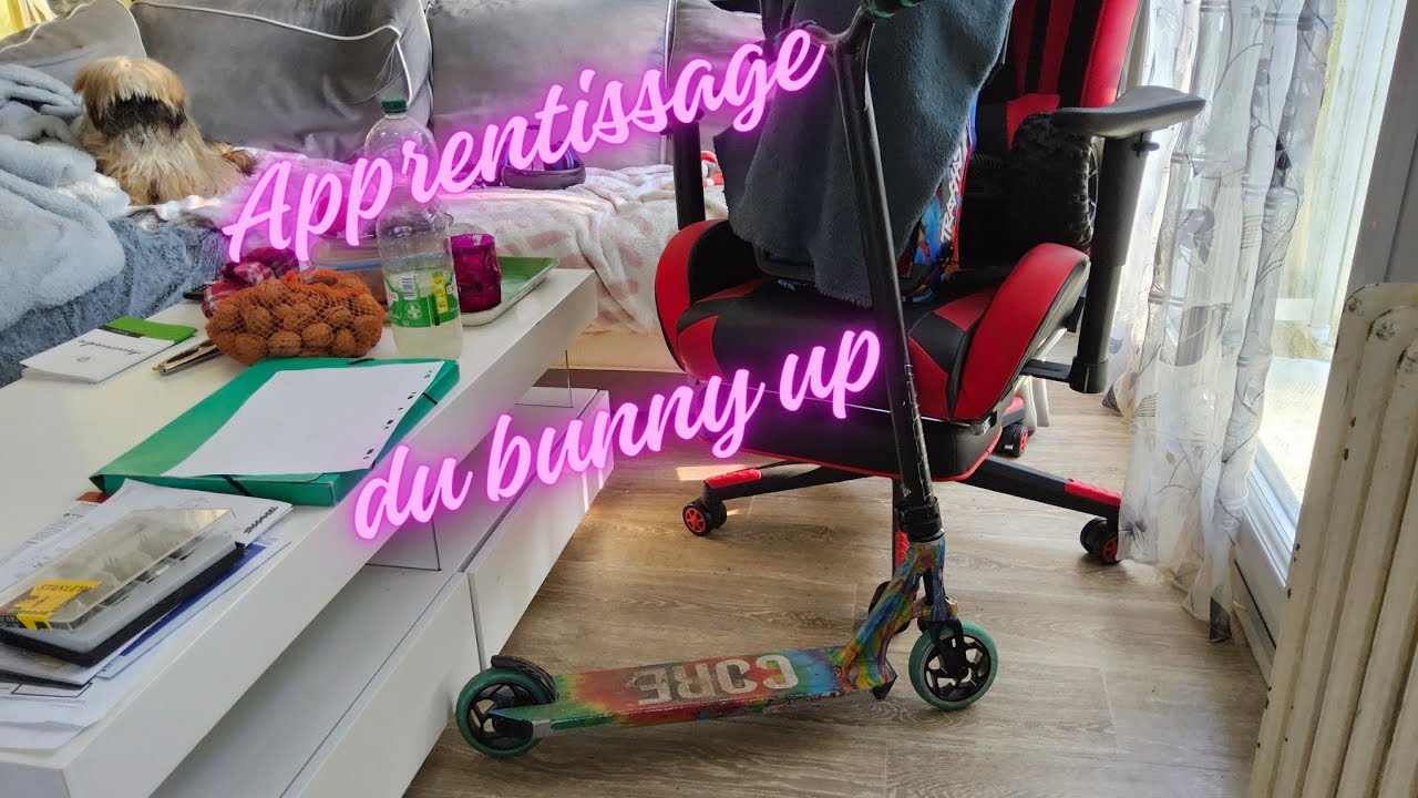 Apprentissage du bunny up - YouTube