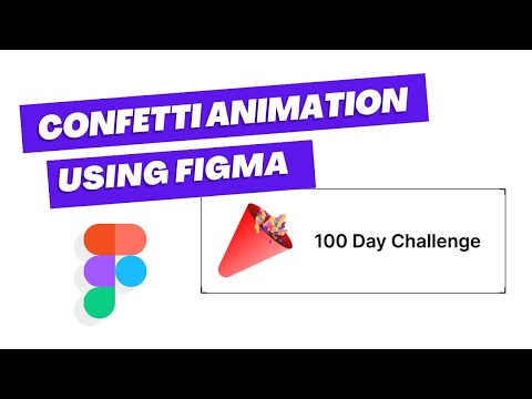 Confetti Animation using @figma | #day1 | #100daysofdesign #trending #confetti #animation #figma ...