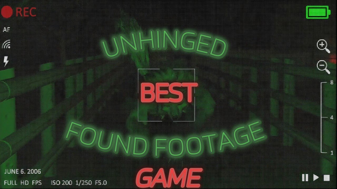 The Best Found Footage Game In 2024 - YouTube