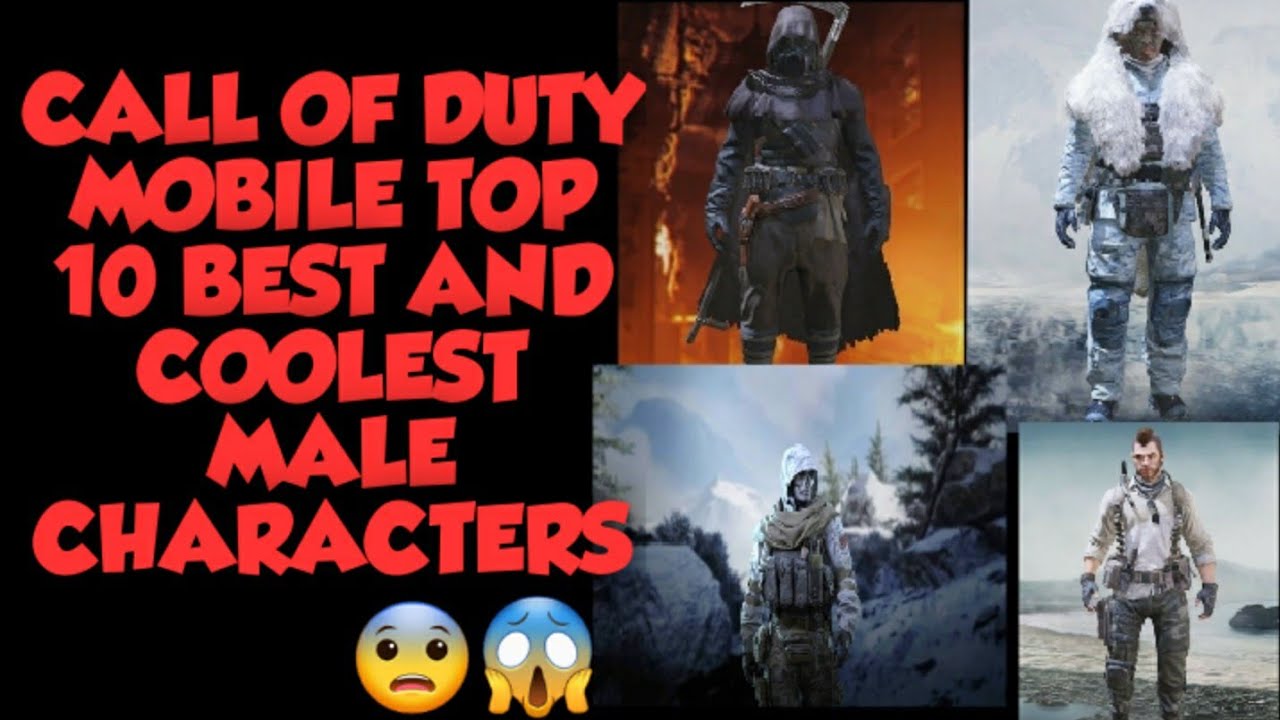 CALL OF DUTY TOP 10 COOLEST MALE CHARACTERS 😱.#cod #codm #callofduty # ...