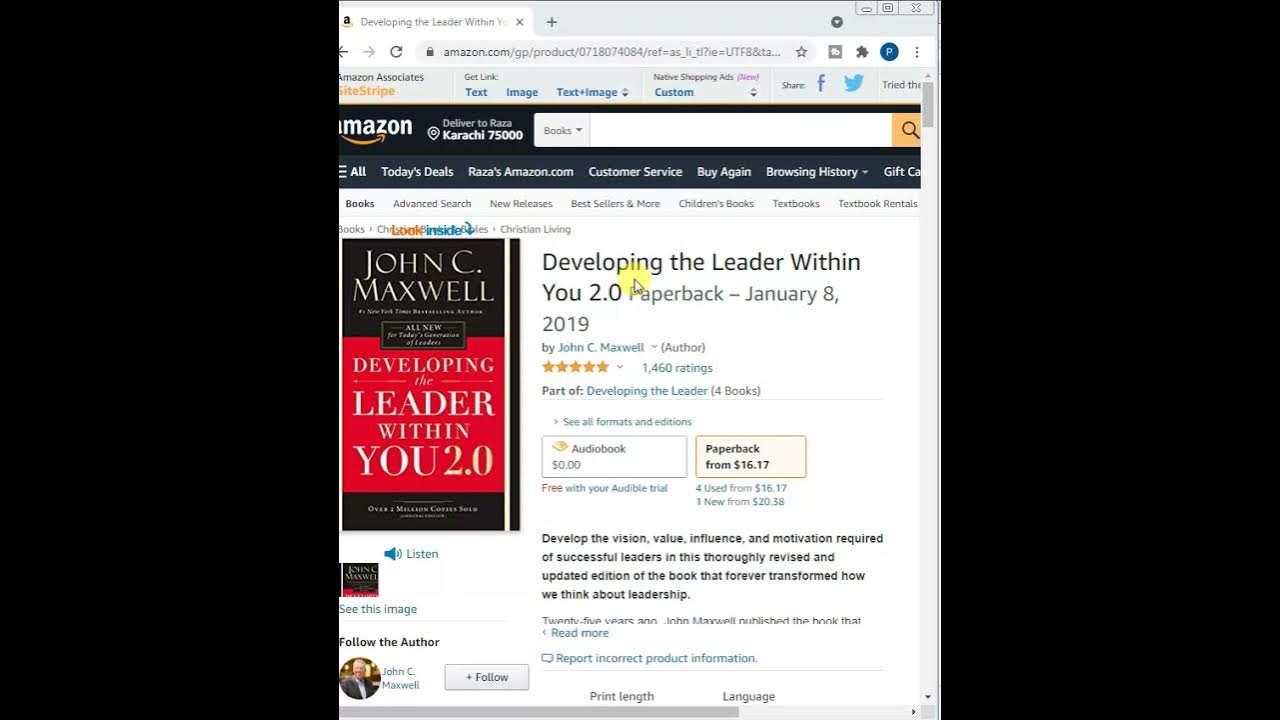 Book Review Developing the leader within you 2 0 - YouTube