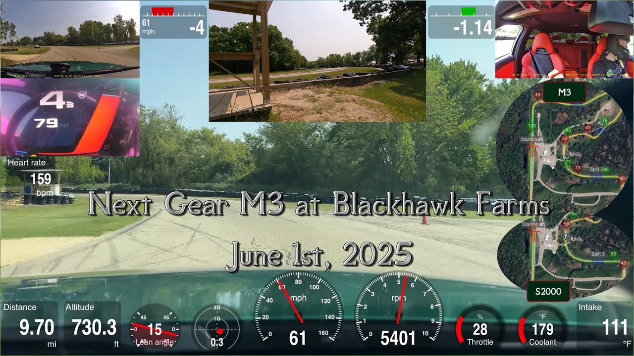 M3 Competition G80 at Blackhawk Farms Raceway - June 1st, 2025 ...