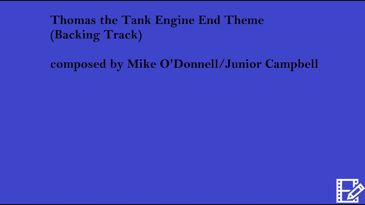 Thomas the Tank Engine End Theme (Backing Track) - YouTube