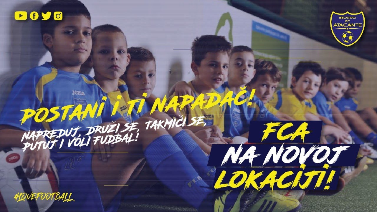 FC ATACANTE NA NOVOJ LOKACIJI! *SPORTSKO SELO* - YouTube