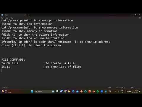 5th Session - Devops File Commands - YouTube